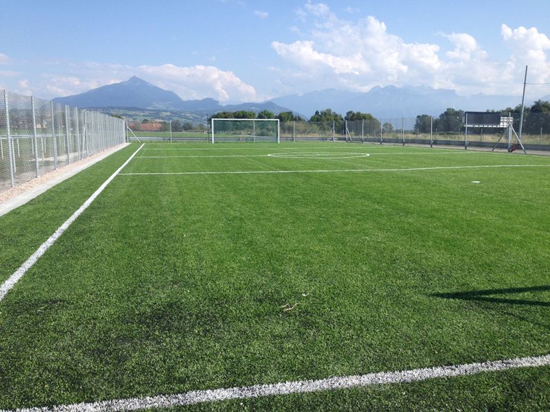 Réalisation de terrains de sports en gazon synthétique - COSEEC FRANCE SAS